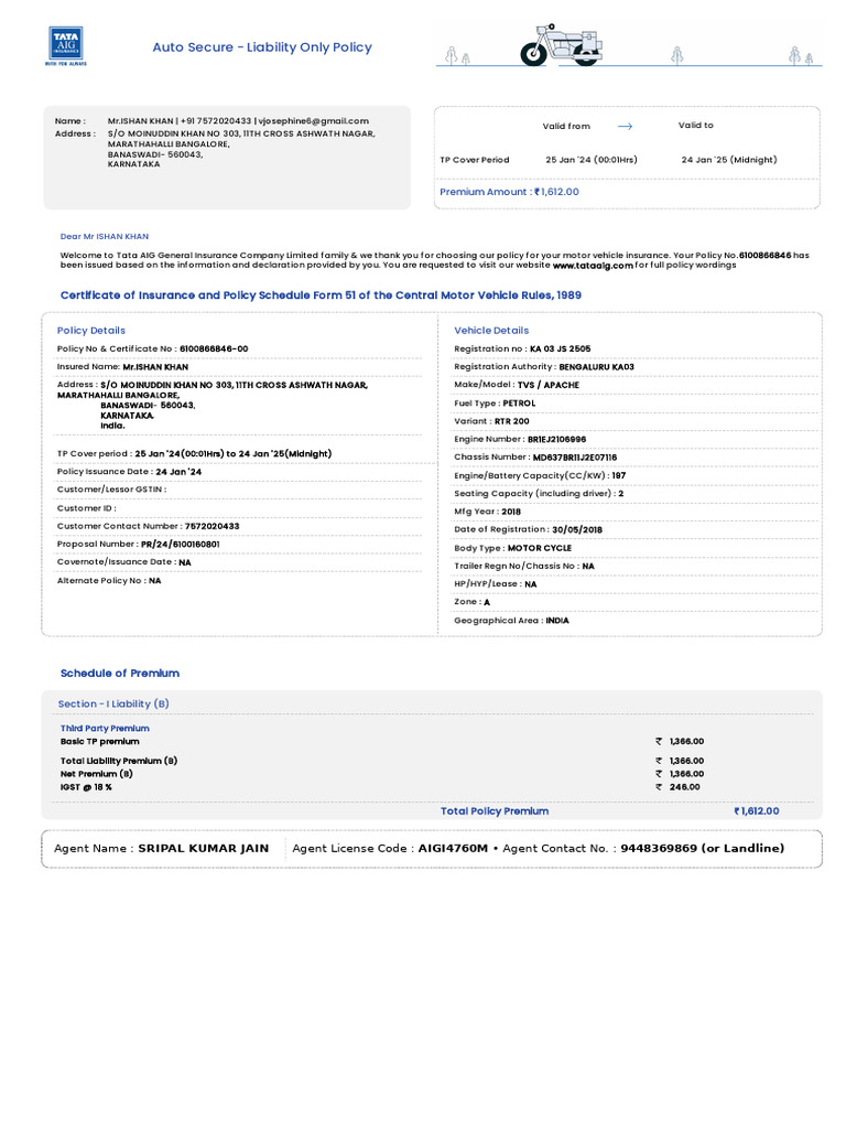Ka03js2505 Veronica Online Direct | PDF | Insurance | Business Law