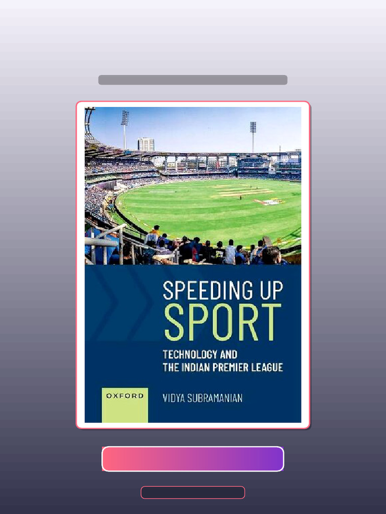 Speeding Up Sport Vidya Subramanian HQ File Exam Prep | PDF | Science ...
