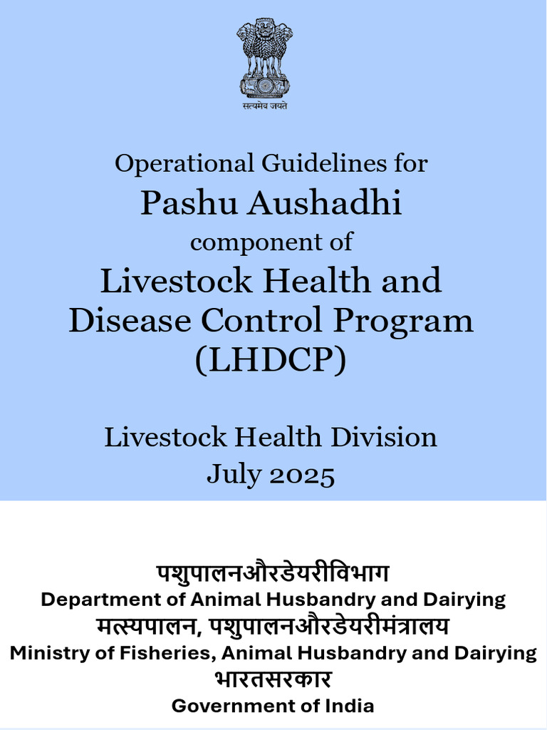 Operational Guidelines for Pash Uau Sad Hi | PDF