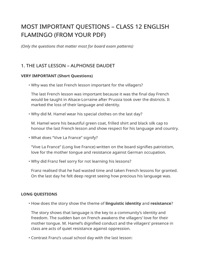 Key Class 12 English Questions Guide | PDF | Mahatma Gandhi | Silence
