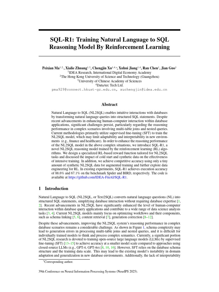 2504.08600v5 | PDF | Databases | Machine Learning
