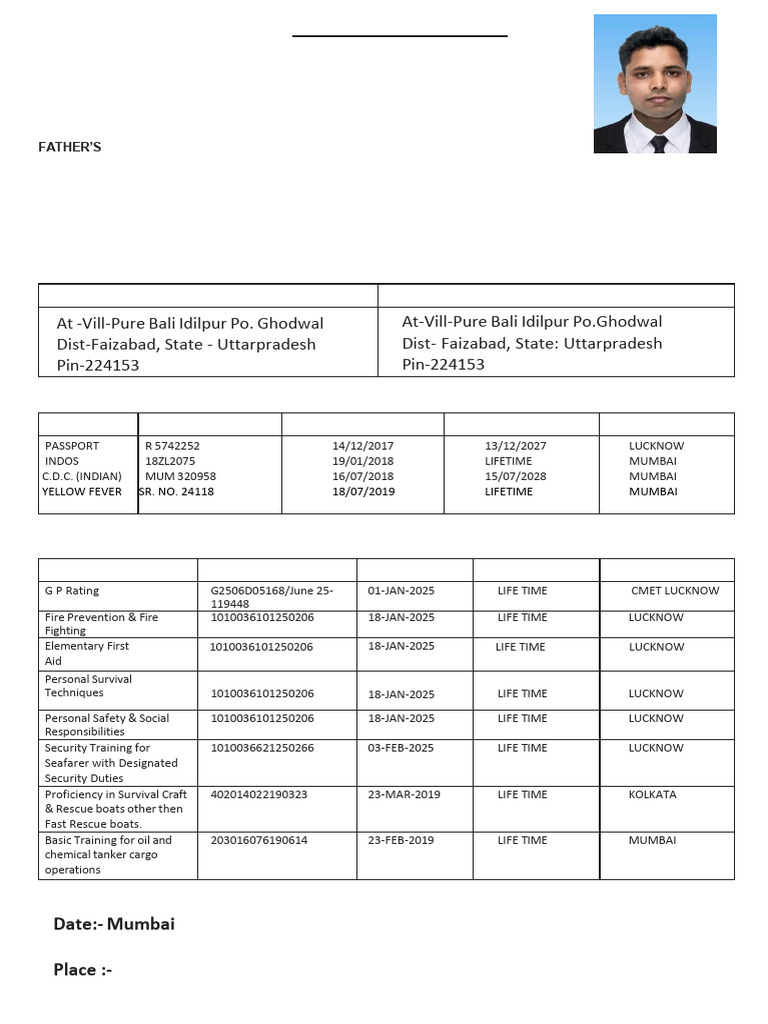 Vikash Kumar Resume | PDF