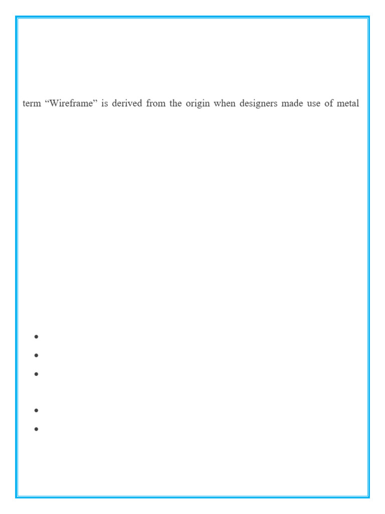 Understanding 3D Wireframe Modeling | PDF | 3 D Modeling | Rotation