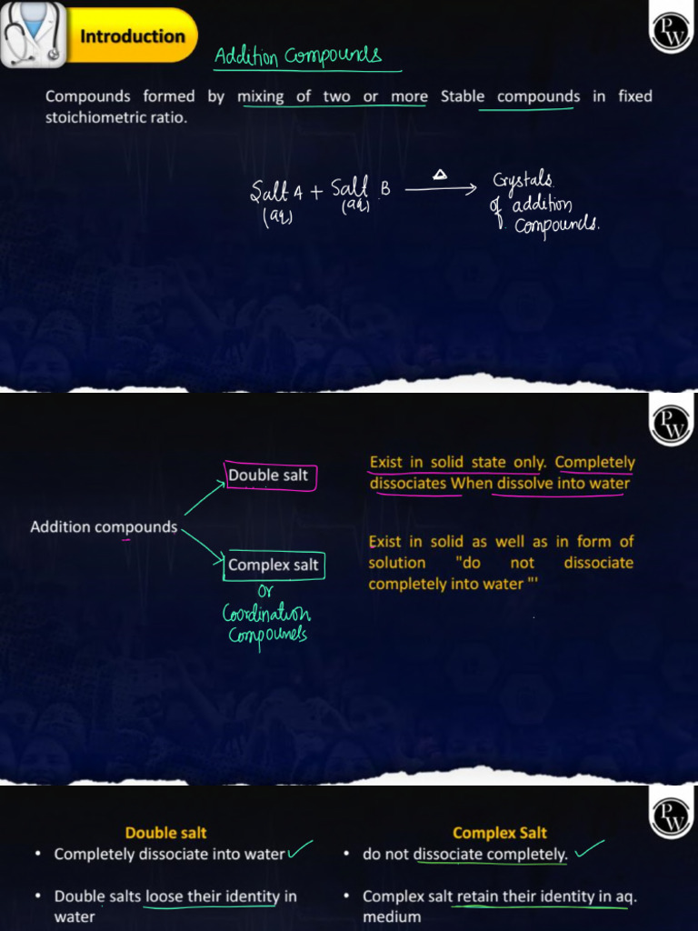 Coordination Compound | PDF