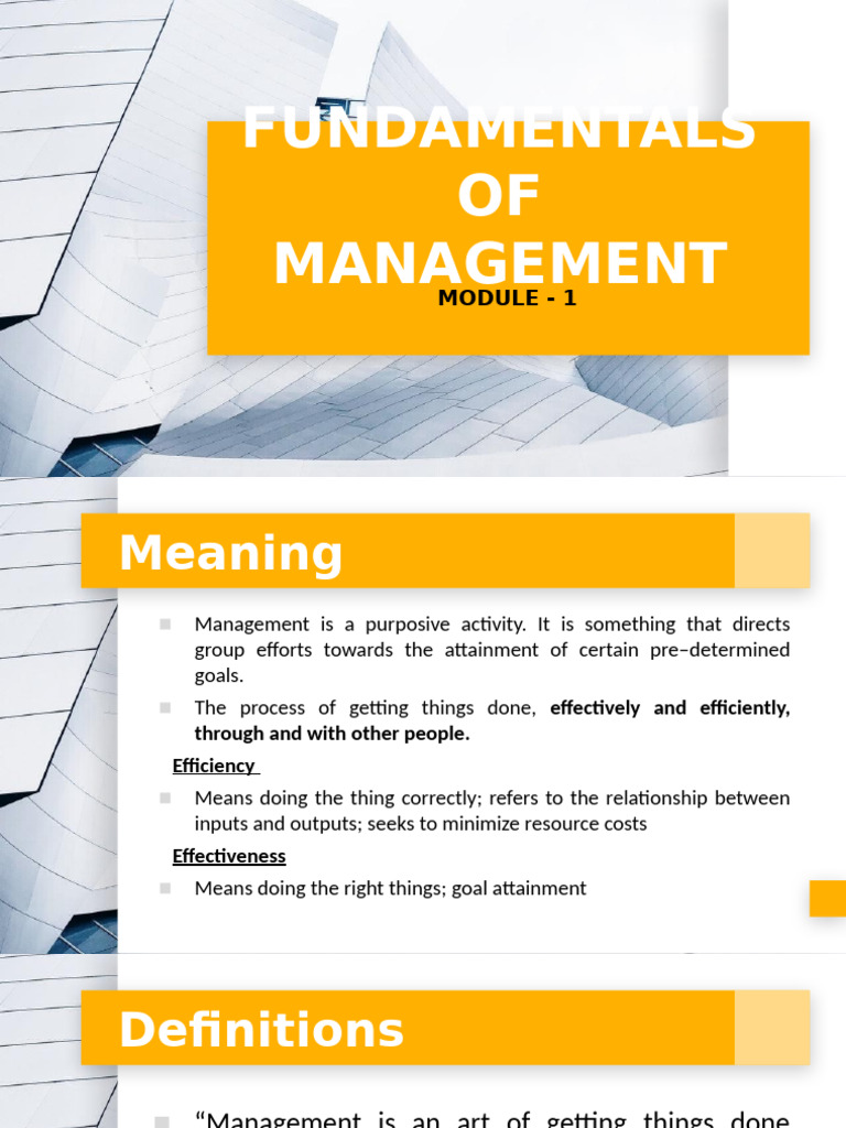 Fundamentals of Management | PDF | Business