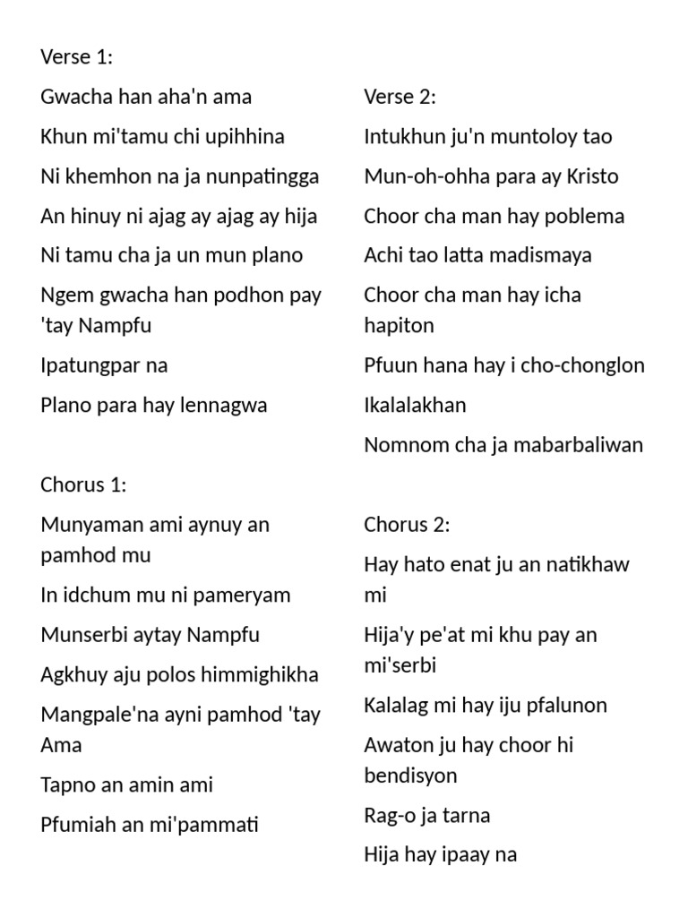 Surprise Song | PDF