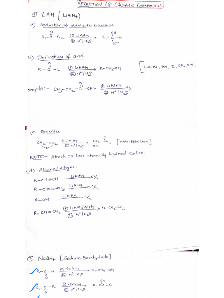 Reagent Functions | PDF