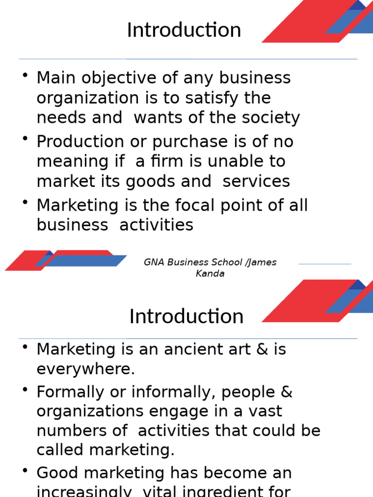 Unit 1 & MKT Environment | PDF | Marketing | Sales