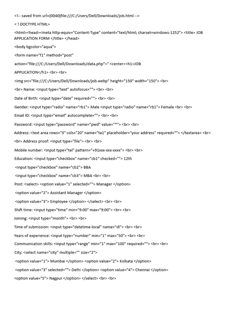 Form 2 | PDF