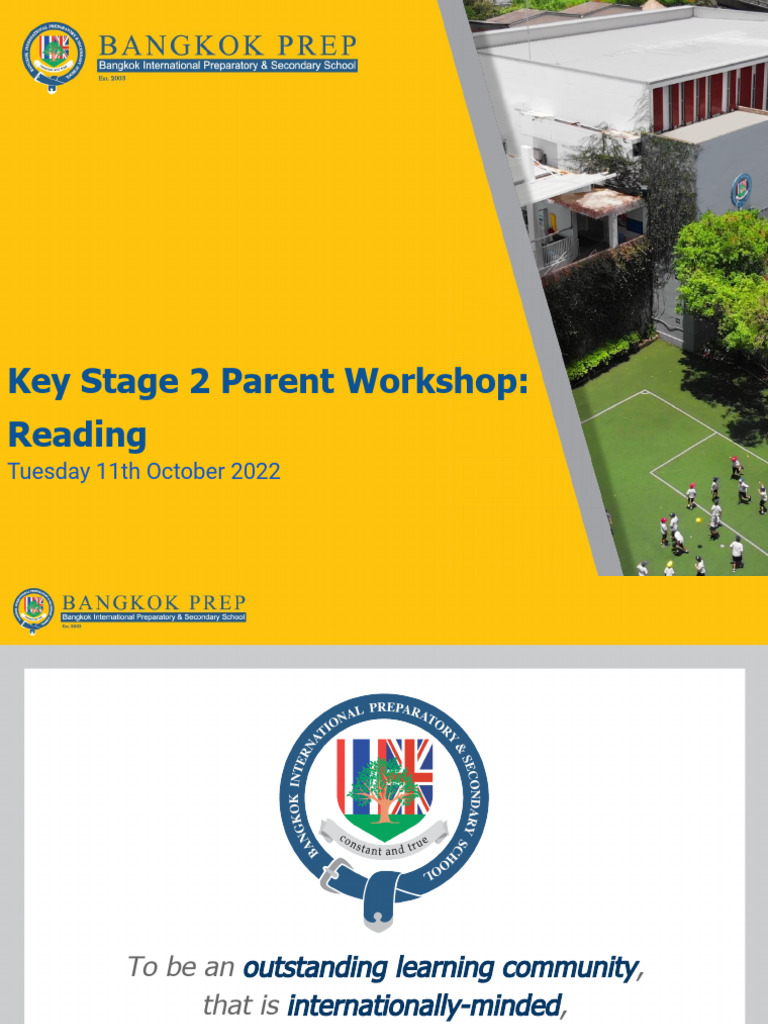KS2 Reading Parent Workshop 22 | PDF | Phonics | Reading (Process)