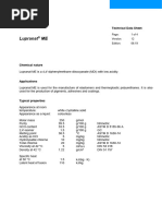 Basf Tds - Lupranate m20s | PDF | Materials | Chemistry