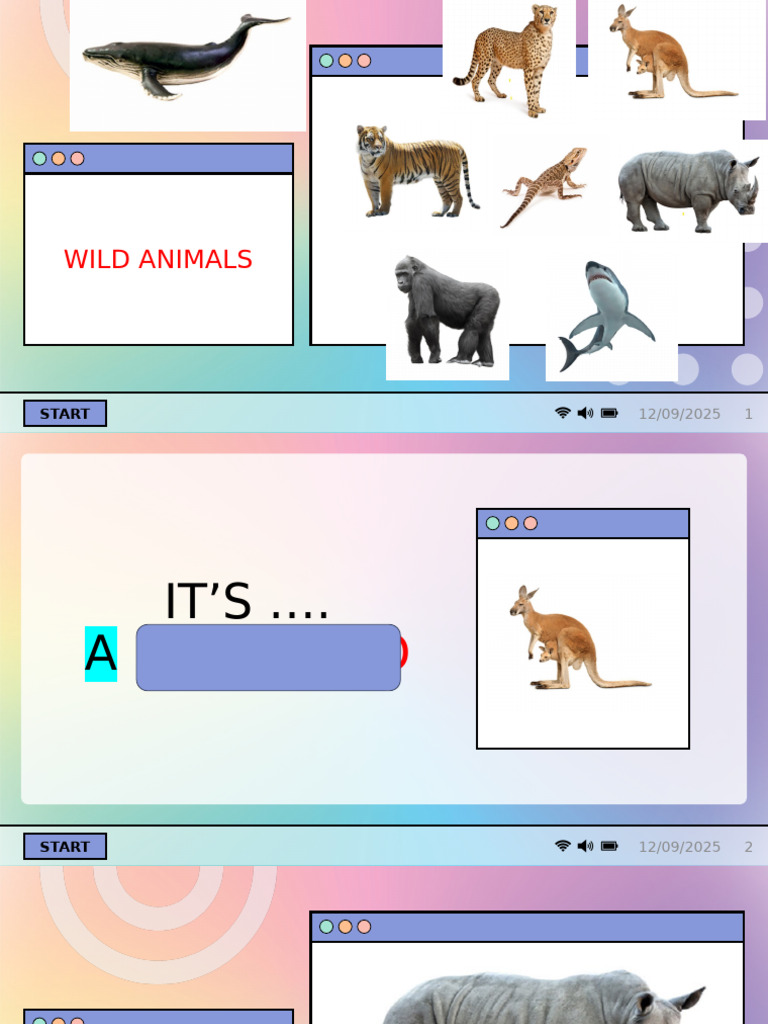 Wild Animals: Fun Facts & Quiz | PDF