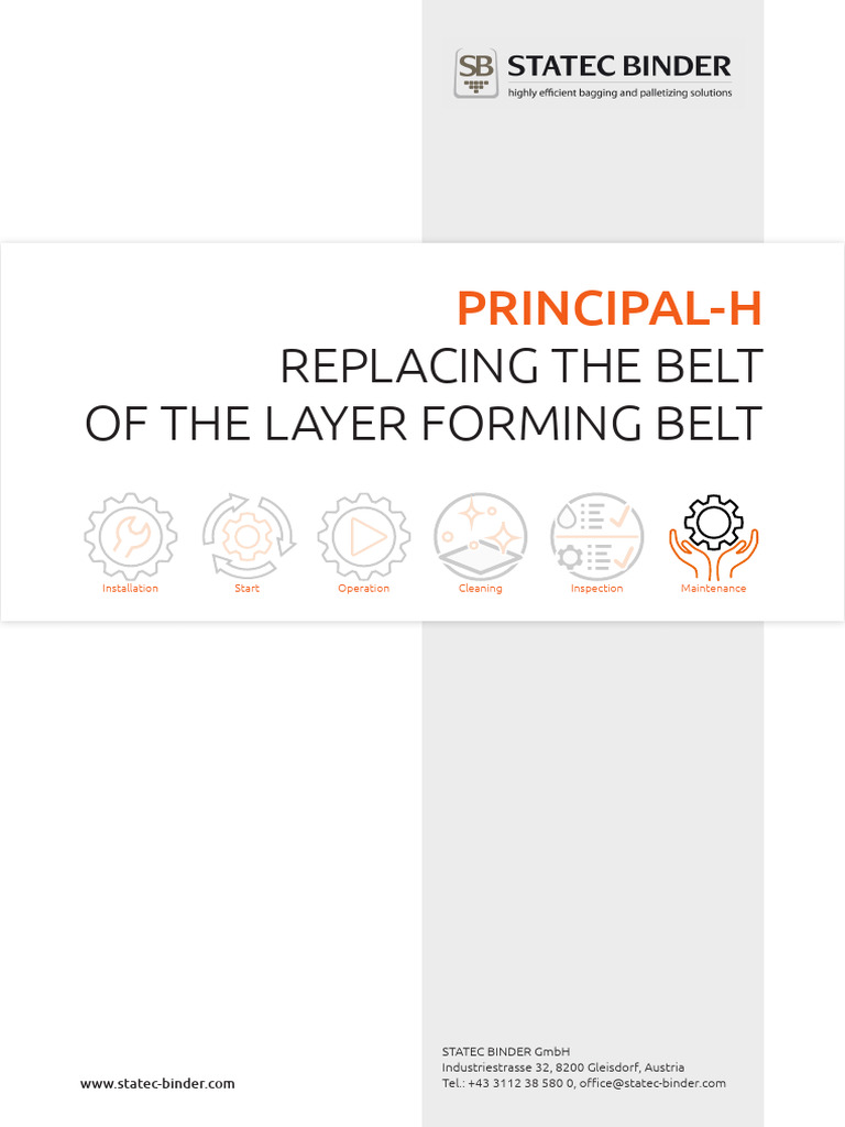 05 - Changing Layer Forming Belt - EN | PDF | Crane (Machine) | Power ...