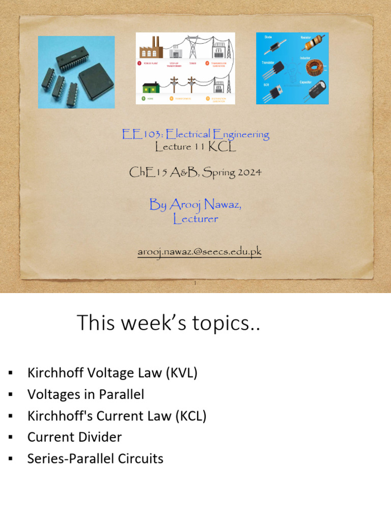 Understanding Kirchhoff's Current Law | PDF