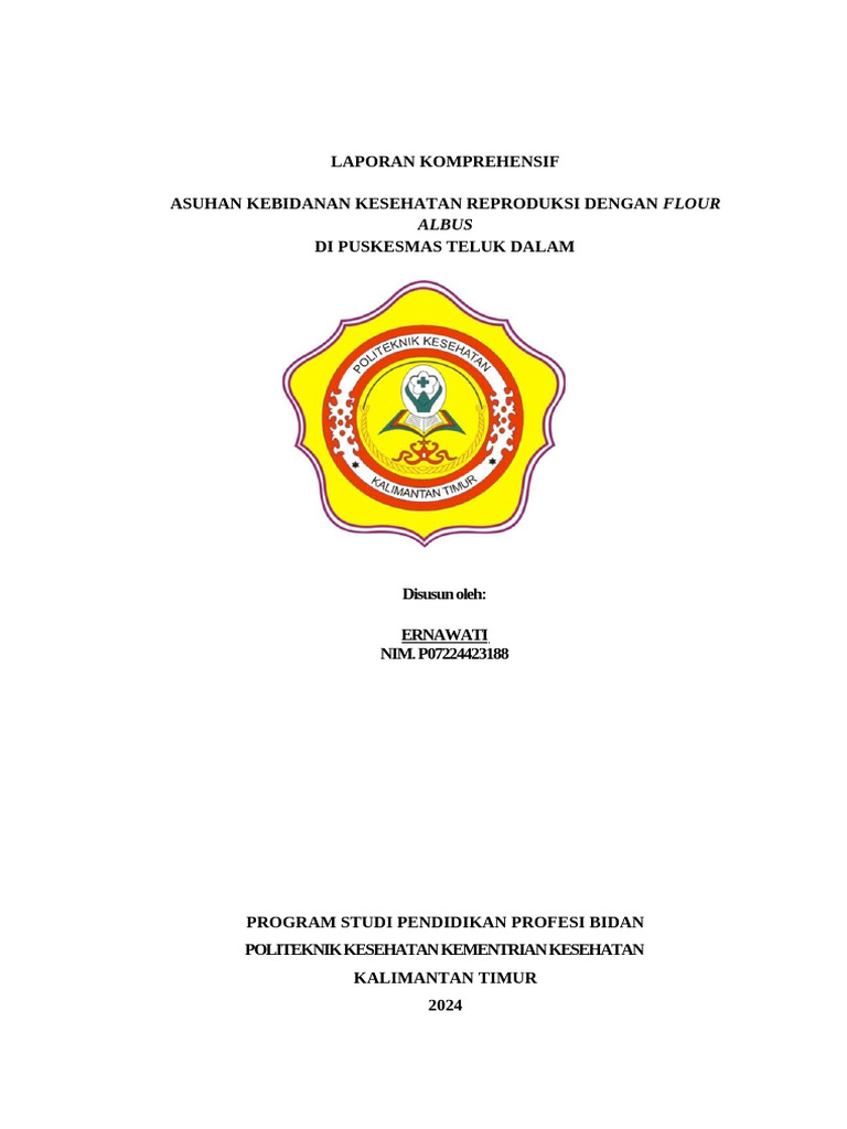 Asuhan Kebidanan: Fluor Albus di Puskesmas | PDF