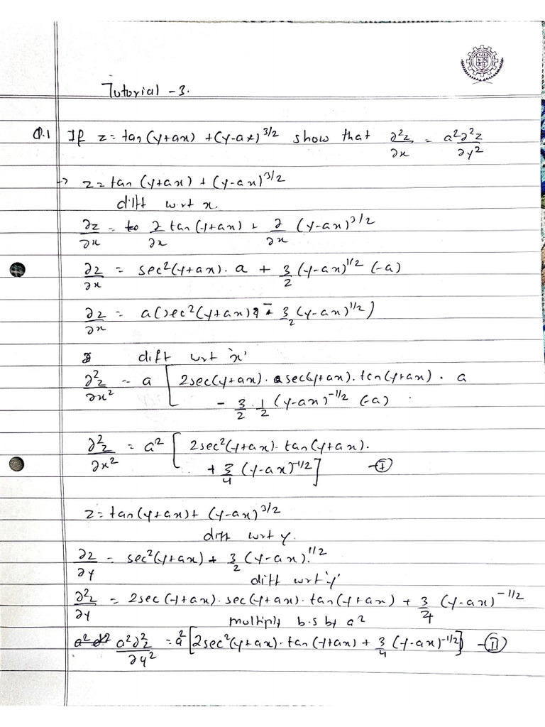 Tutorial 3 | PDF
