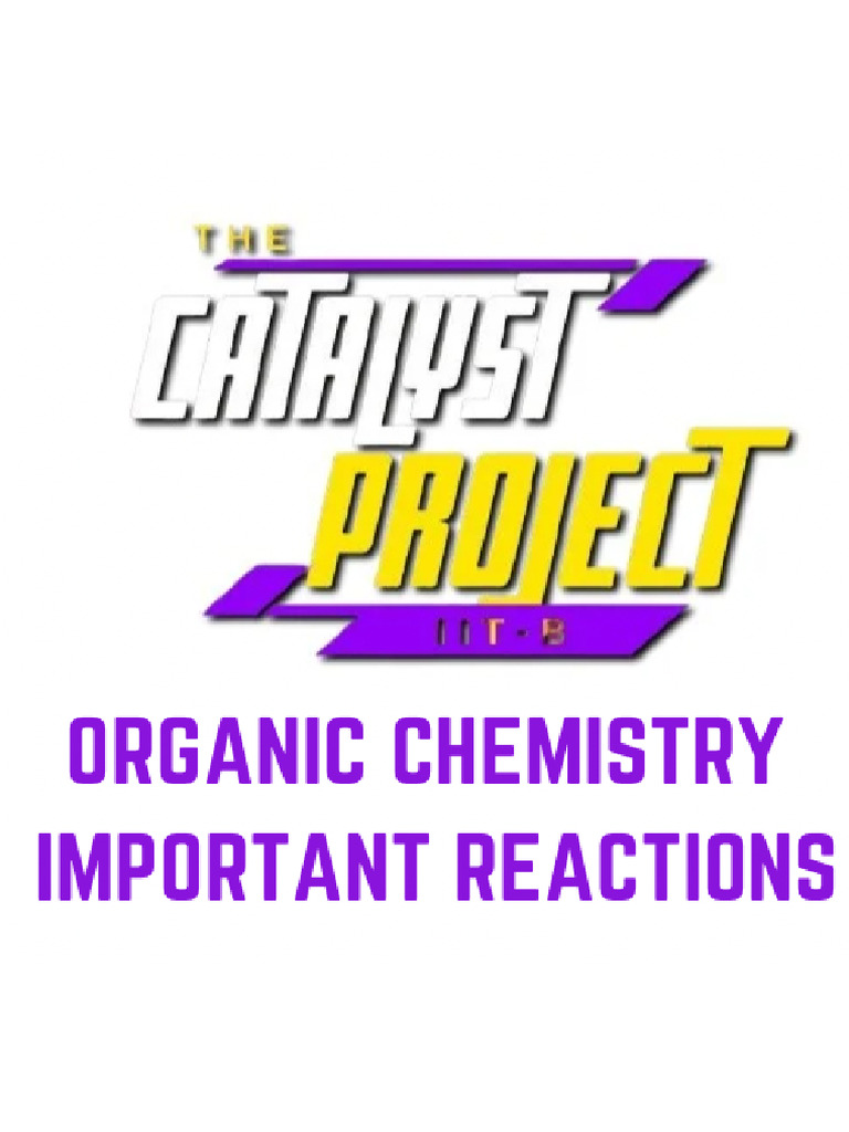 Organic Chemistry Imp Reactions | PDF