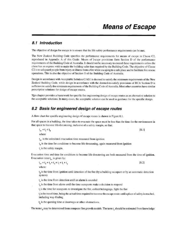 Means of Escape - 2020 | PDF