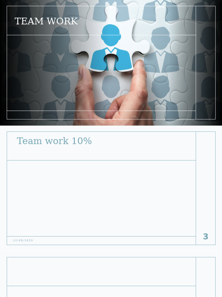 Team Work | PDF