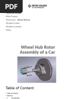 Nut and Bolt Design in AutoCAD 2D | PDF