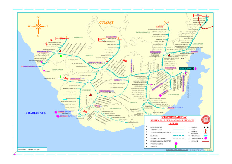 System Map - Bhavnagar Division | PDF
