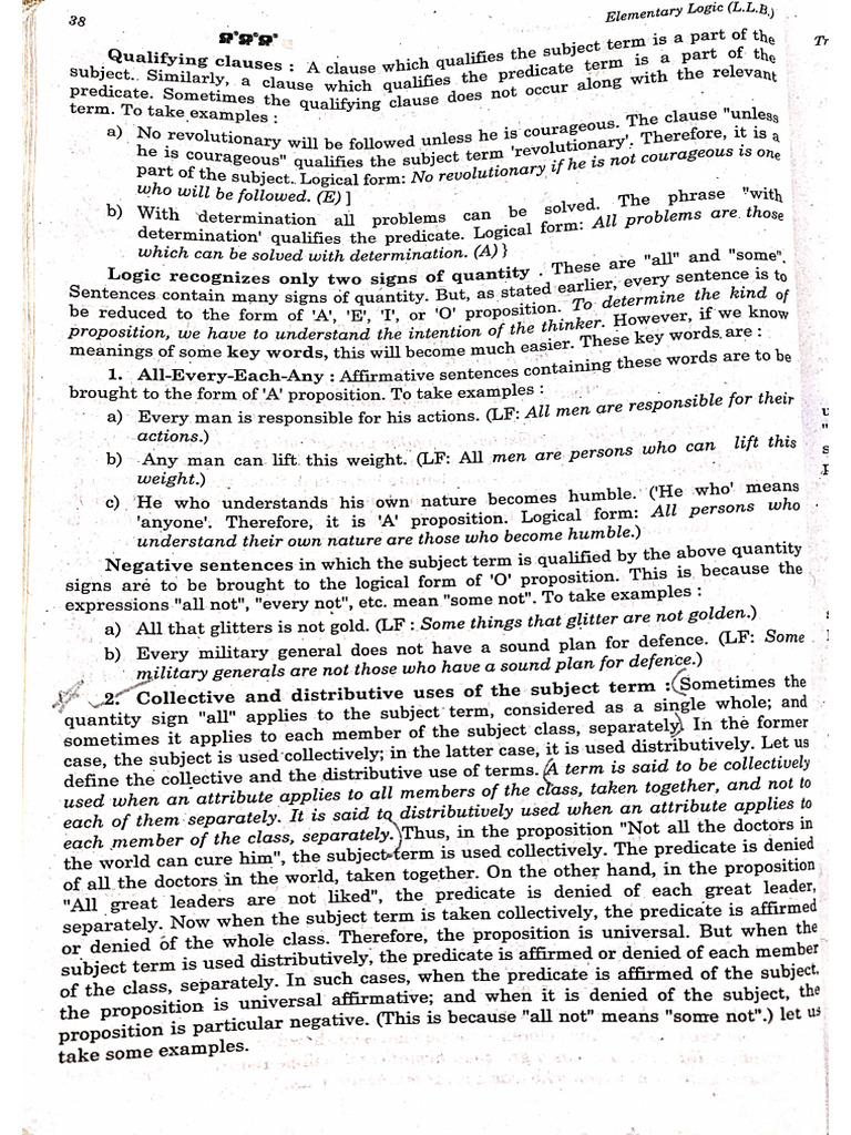 Logic Traditional Propositions Rules | PDF