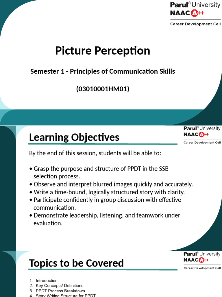 Picture Perception For Communication | PDF | Perception | Thought