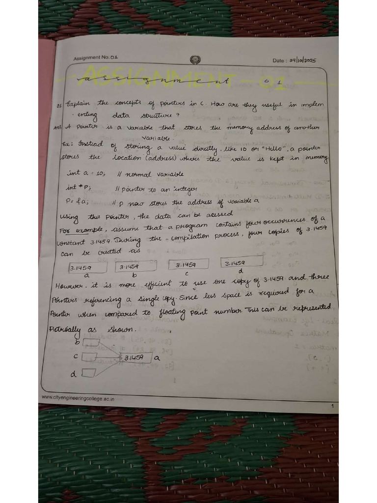 data structure assignment 01_compressed | PDF