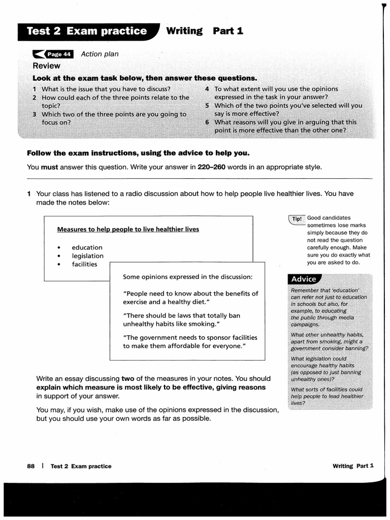 Test 2 Writing | PDF