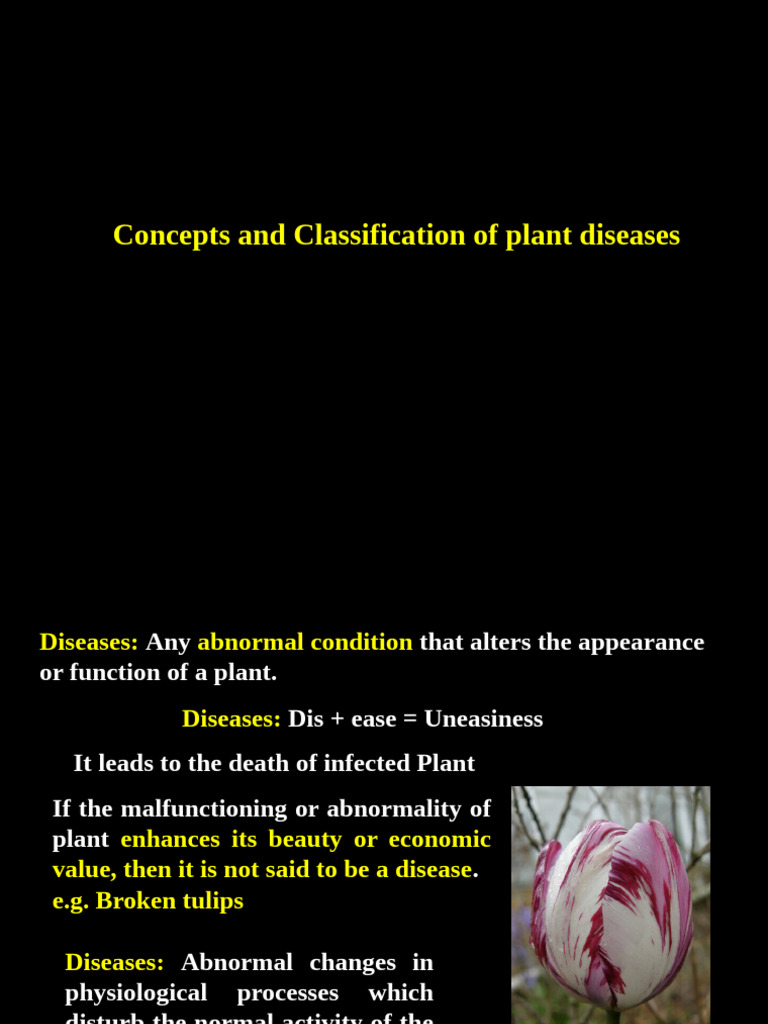 Plant Disease Concepts and Classifications | PDF | Pathogen | Plants