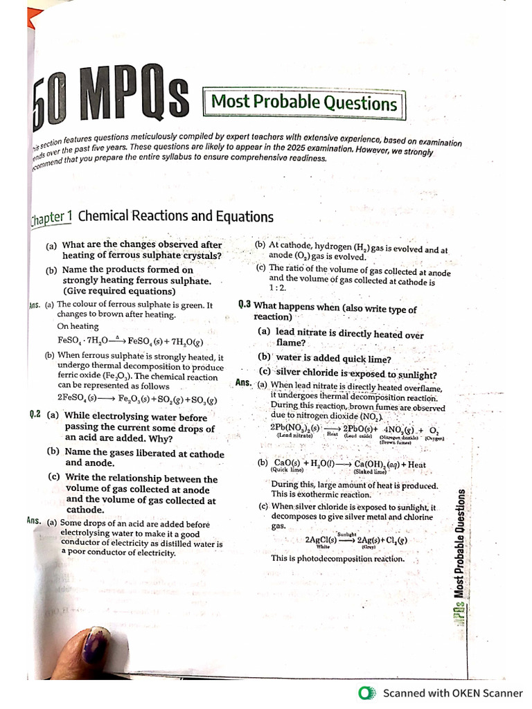 50 MPQ Revision | PDF