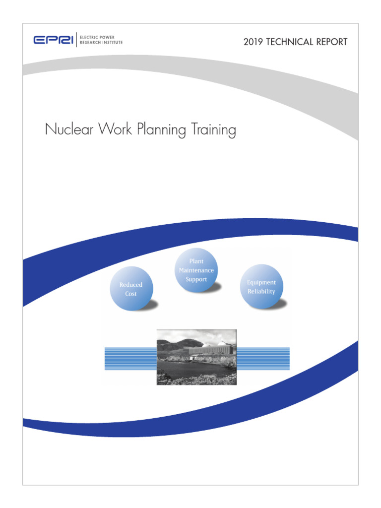 Nuclear Work Planning Training | PDF | Risk | Curriculum