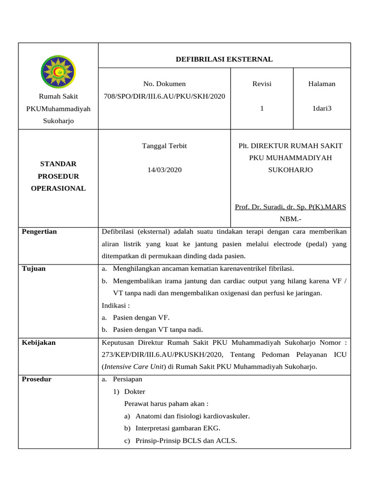 Sop Alat Icu | PDF
