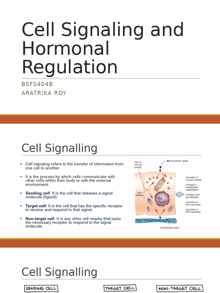 Cell Signalling | PDF | Cell Signaling | Signal Transduction