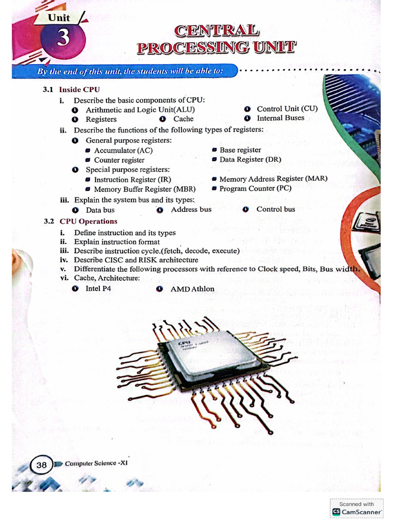 Chapter 3 F..CPU | PDF