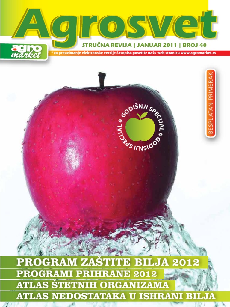 Program Zastite Bilja 2012 | PDF