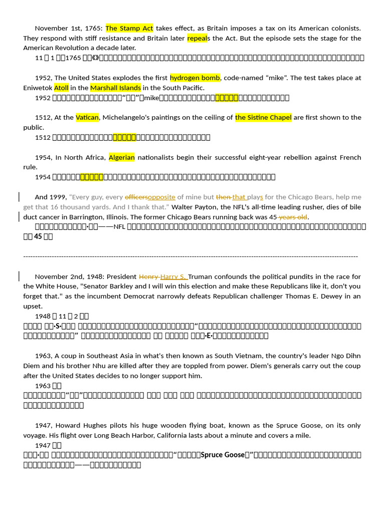 TIH Proofread Transcript For 11nov | PDF | Richard Nixon