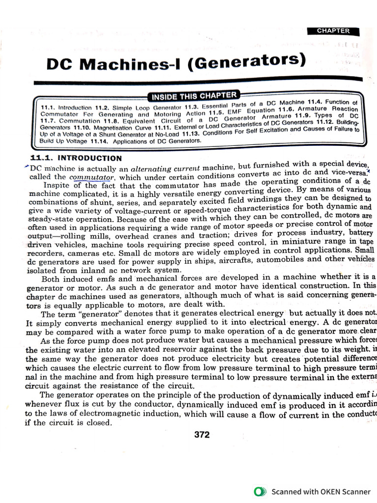 DC Generator | PDF