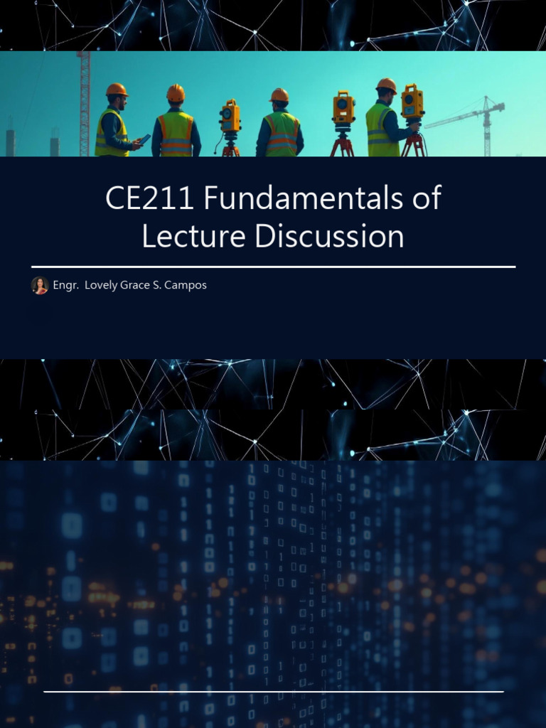 CE211 Leveling Lecture4 | PDF | Sea Level | Geodesy