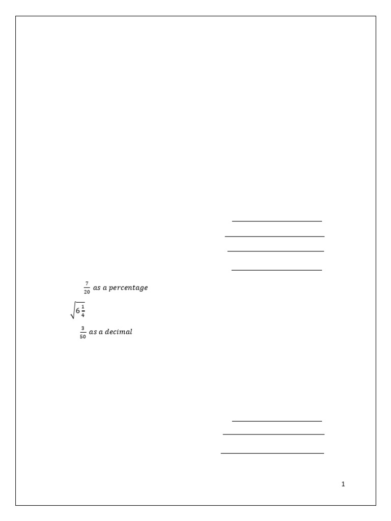 form 2 maths paper 1 mid yr 2025 | PDF | Mathematics