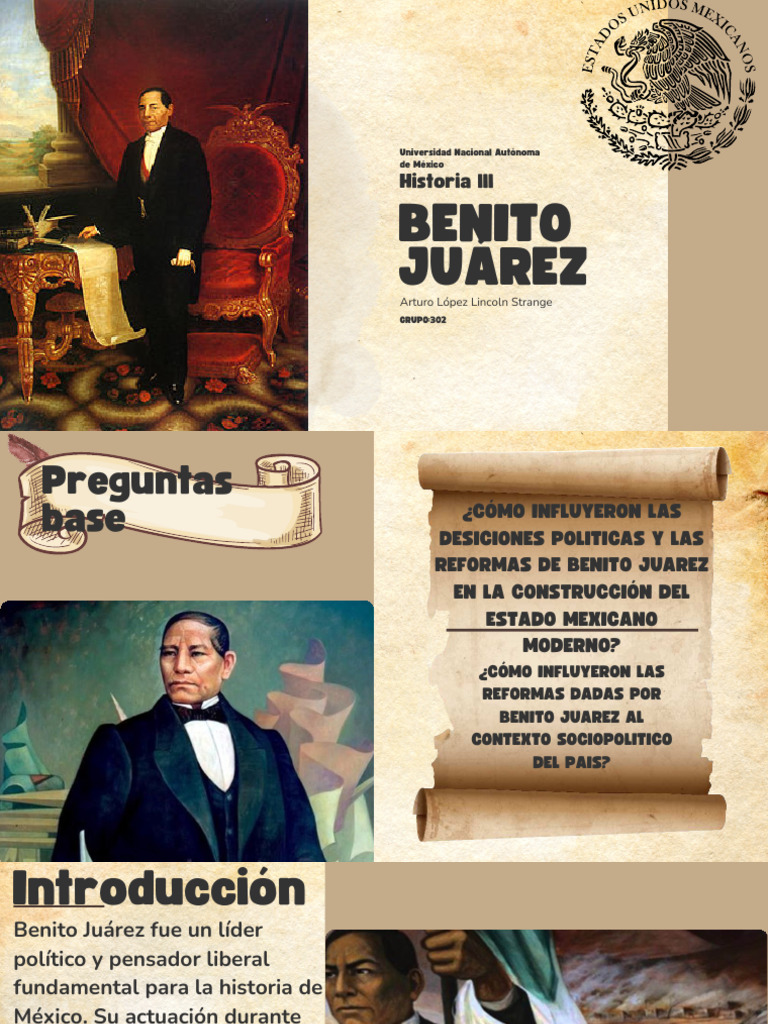 Reformas de Juárez y el Estado Mexicano | PDF