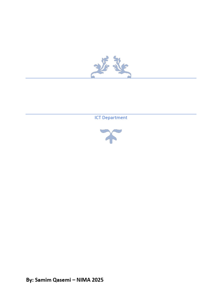 Network Fundamental by Samim Qasemi | PDF | Computer Network | Ip Address