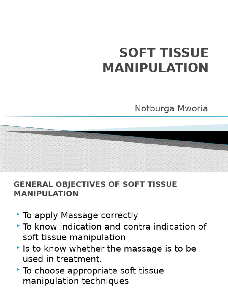 Soft Tissue Manipulation_120444 | PDF | Massage | Hand