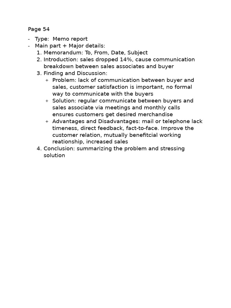 Report Memo | PDF