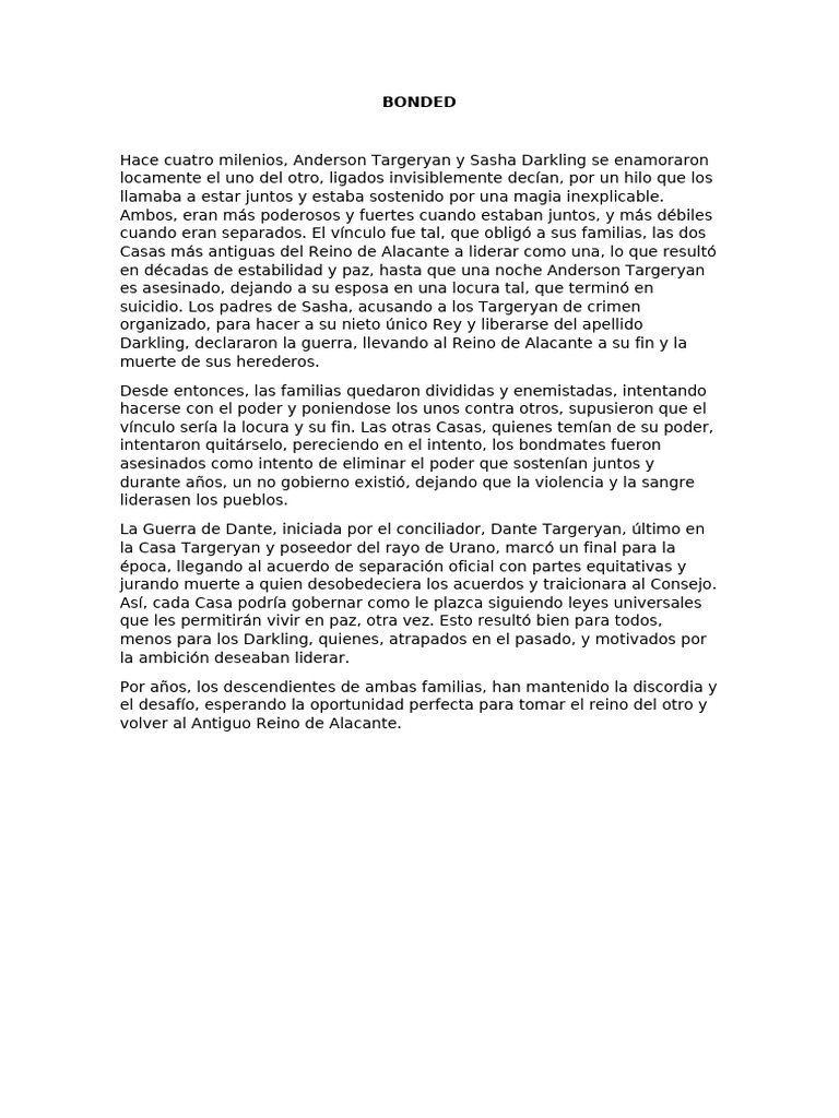 Bonded | PDF