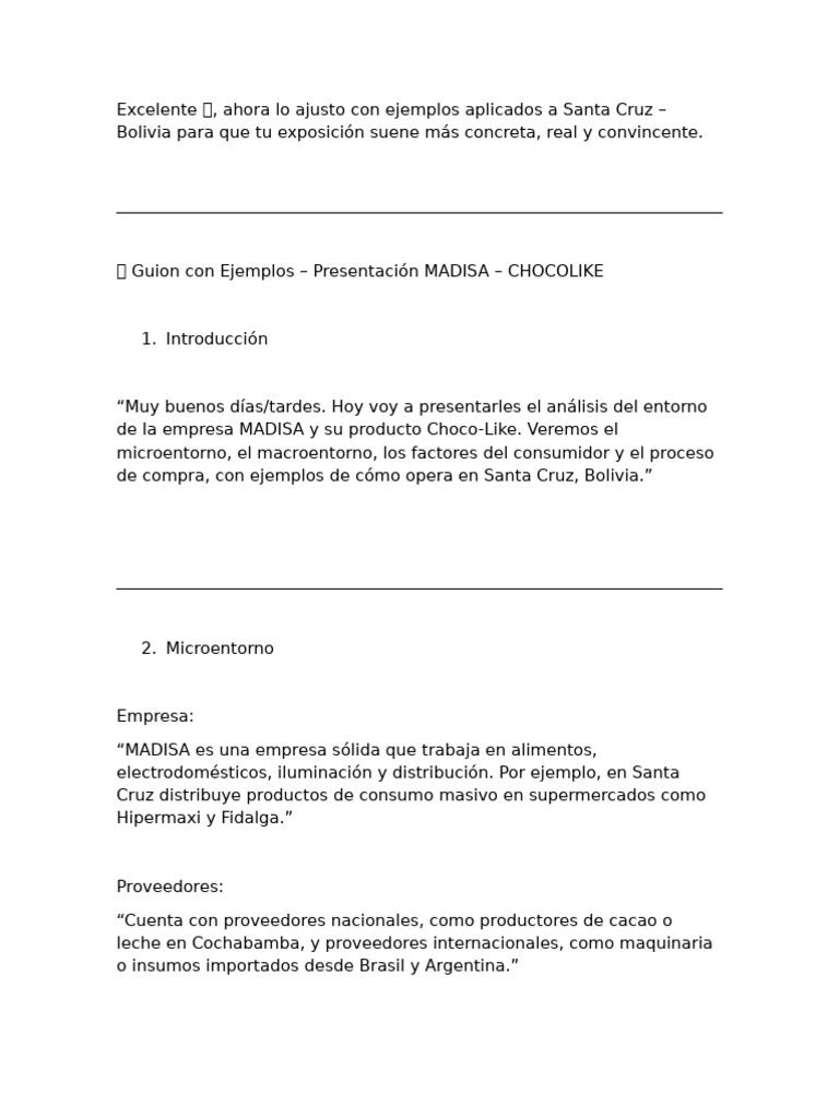 Exposición Madisa | PDF | Supermercado | Los consumidores