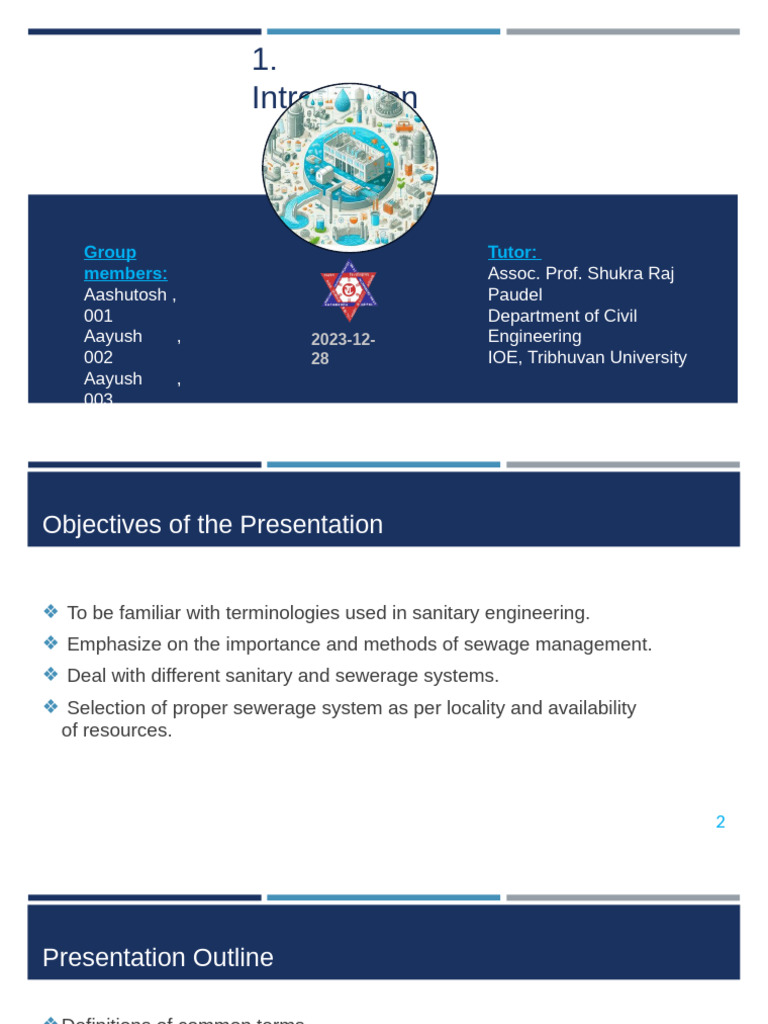 Chapter1- Introduction | PDF | Waste | Sewage Treatment