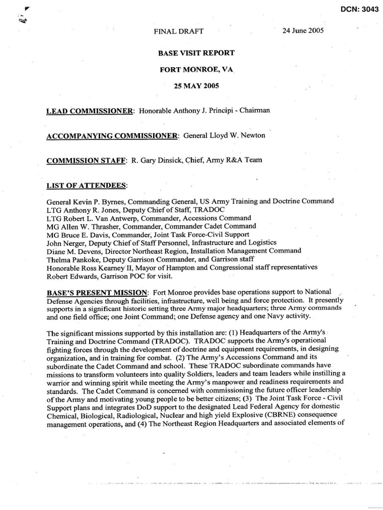 Military Report | PDF
