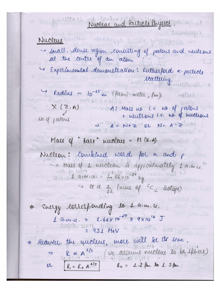 Nuclear and Particle Physics | PDF