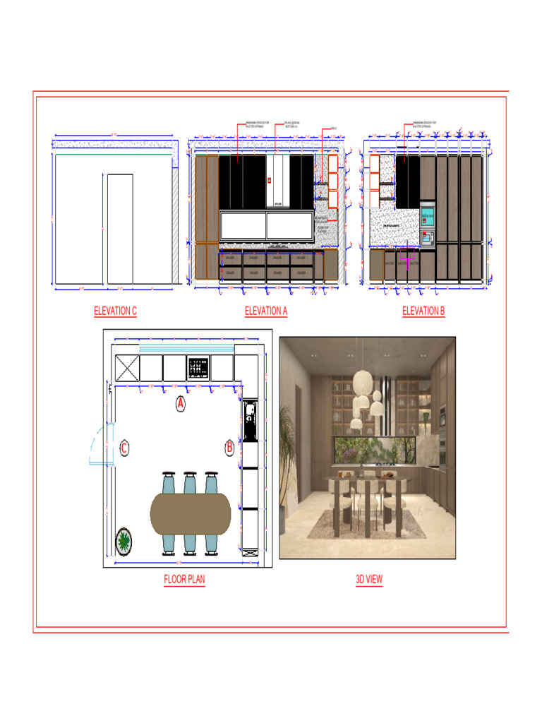 MR - NIKKI KITCHEN DETAIL DRAWING | PDF | Home